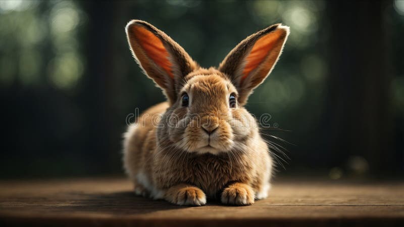 Rabbit Isolated on Tranparent Stock Illustration - Illustration of ...