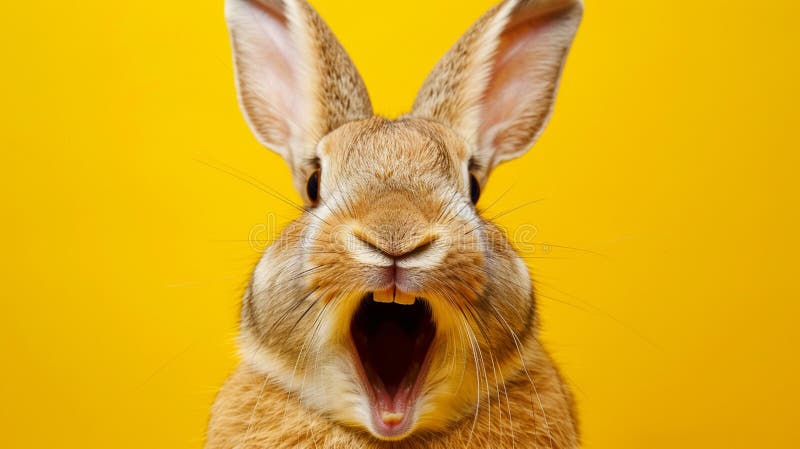 Rabbit Mouth Open Stock Illustrations – 445 Rabbit Mouth Open Stock ...