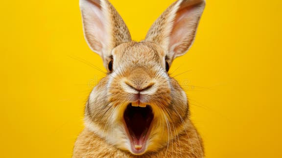 Rabbit Mouth Open Stock Illustrations – 445 Rabbit Mouth Open Stock ...
