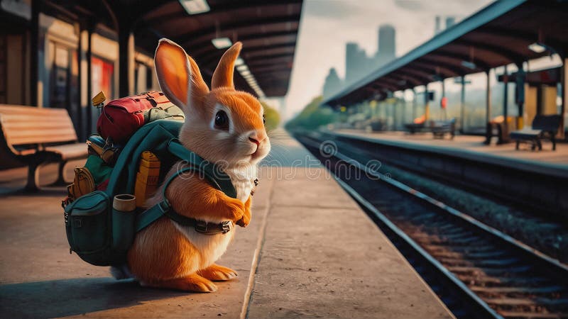 Waiting Rabbit Stock Illustrations – 353 Waiting Rabbit Stock ...