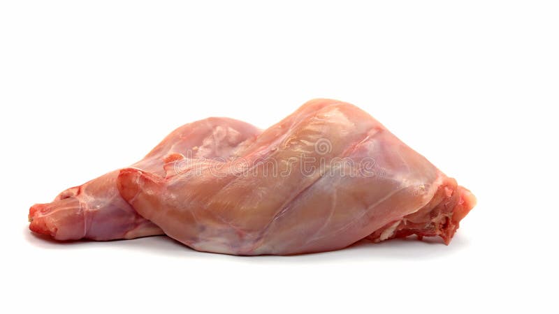 Rabbit Legs Against a White Background Stock Photo - Image of isolated ...