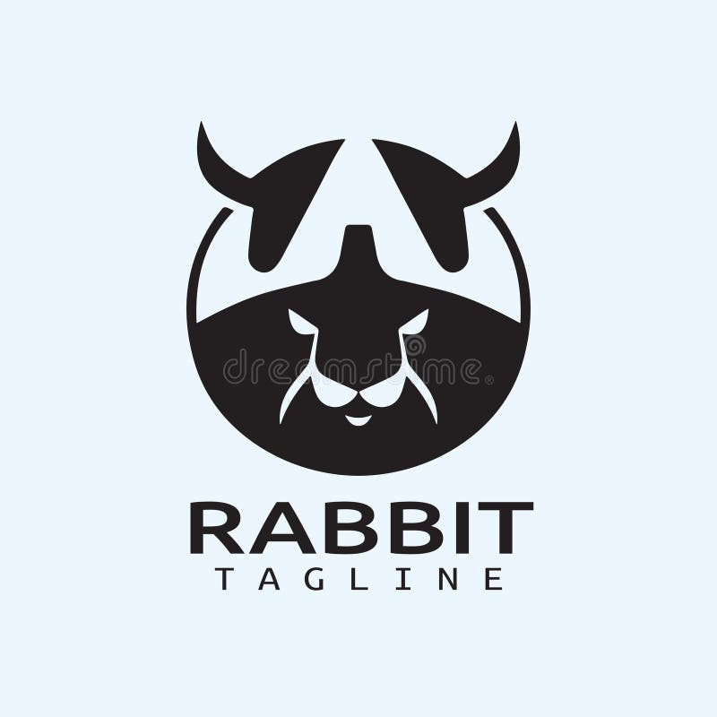 Rabbit Logo Design Vector Template. Rabbit Icon Stock Vector ...