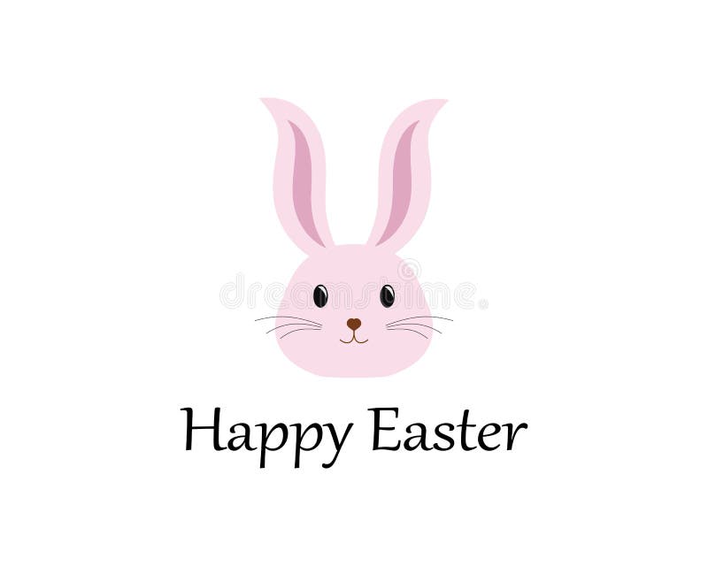 Rabbit Logo Template Vector Illustration Stock Illustration ...