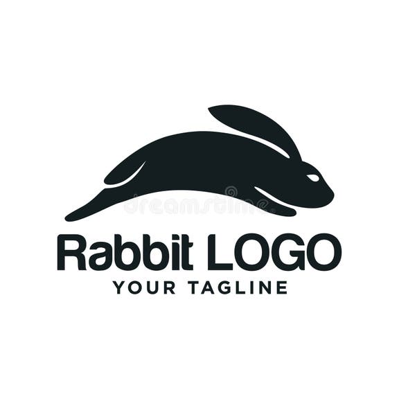 Rabbit Logo Vector Design Template Basic RGB Stock Illustration ...