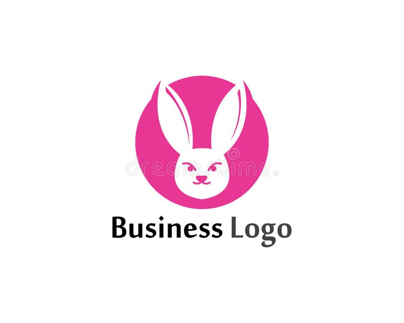 Rabbit Logo Template Vector Icon Design Template App Stock Vector ...