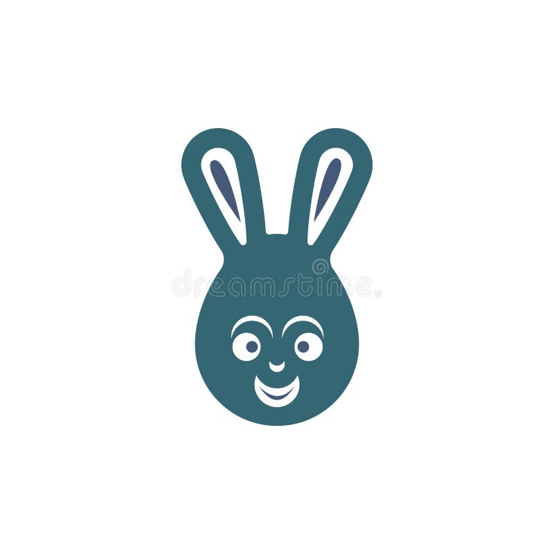 Rabbit logo vector stock vector. Illustration of logo - 190896990