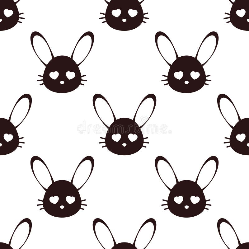 Rabbit Repeat Pattern Stock Illustrations – 5,298 Rabbit Repeat Pattern ...