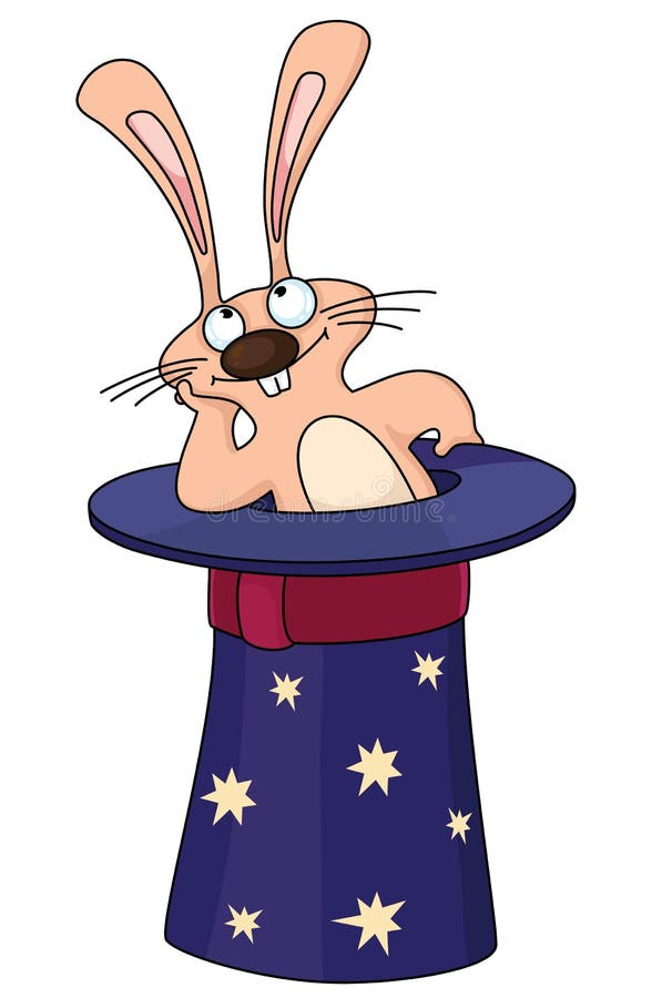Rabbit Magic Hat Stock Illustrations – 13,930 Rabbit Magic Hat Stock ...