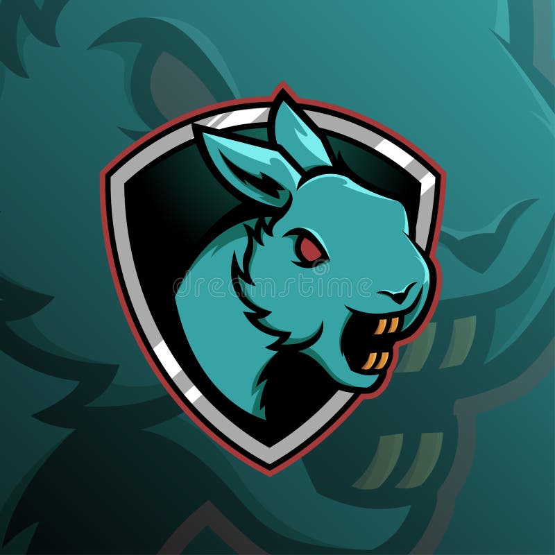 Angry Rabbit Logo Stock Illustrations – 197 Angry Rabbit Logo Stock ...