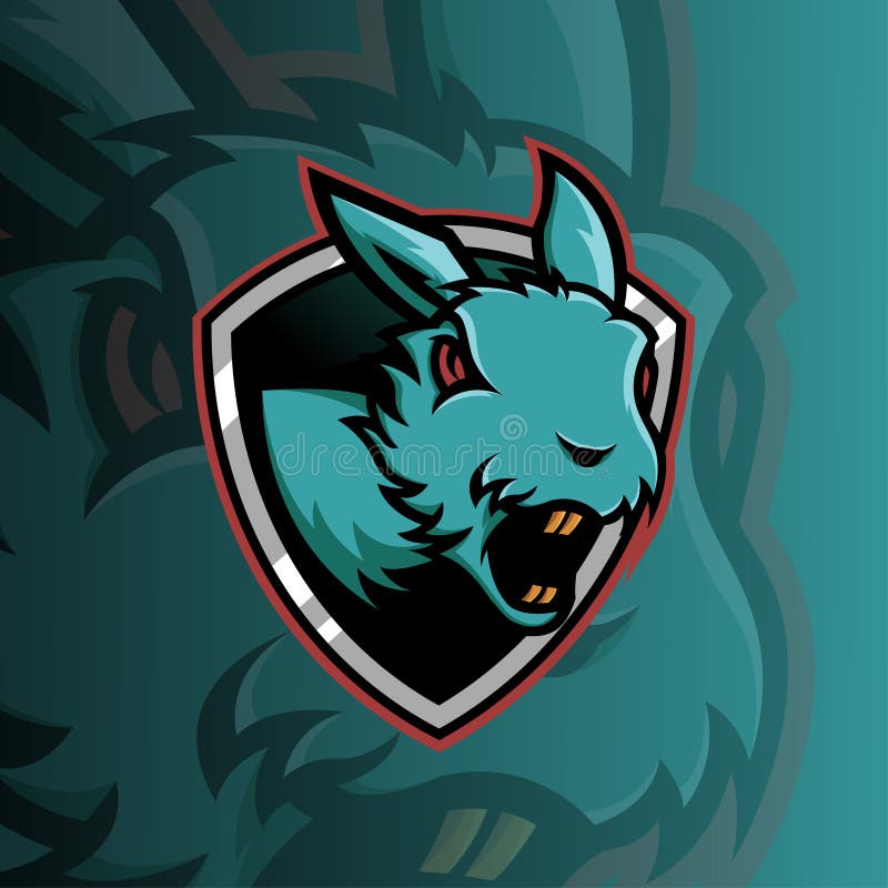 Angry Rabbit Animal Logo Stock Illustrations – 177 Angry Rabbit Animal ...