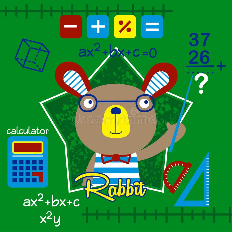 Teacher Rabbit Stock Illustrations – 331 Teacher Rabbit Stock ...