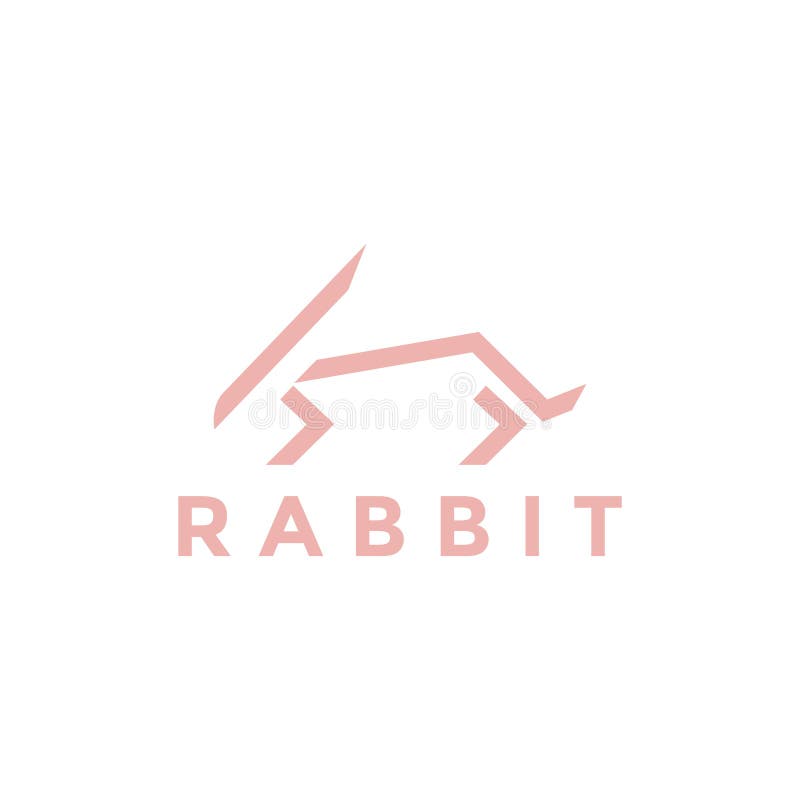 Rabbit Modern Technology Logo Design Vector Graphic Symbol Icon Sign ...