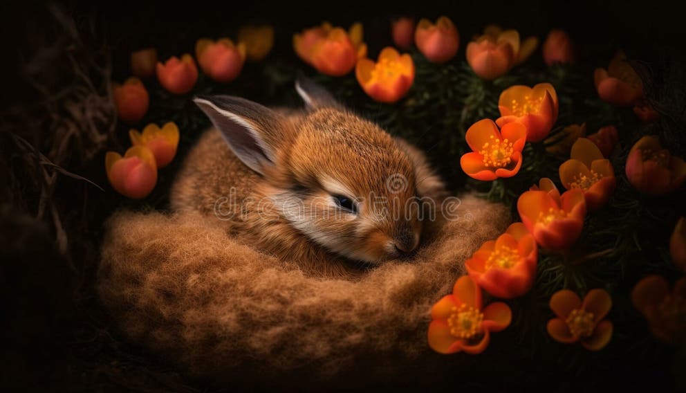 Rabbit in the Night Rabbit in the Sun Rabbit on the Beach Stock ...