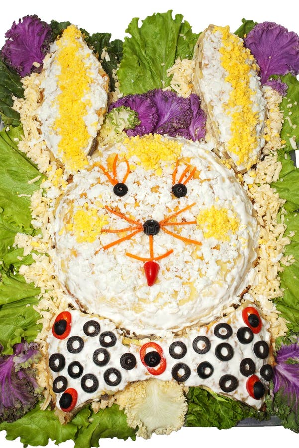 Rabbit pancakes stock photo. Image of eating, meal, carbohydrates ...