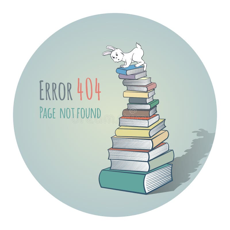 Funny error computer stock vector. Illustration of design - 24814167