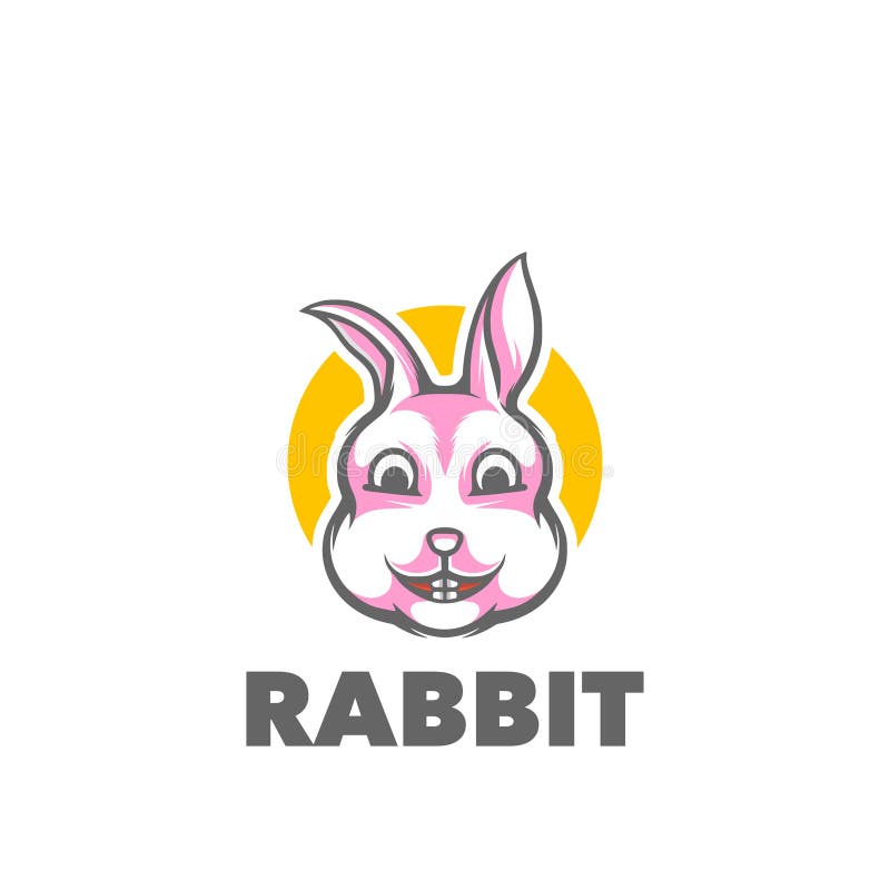 Rabbit head logo stock vector. Illustration of mammal - 269794324