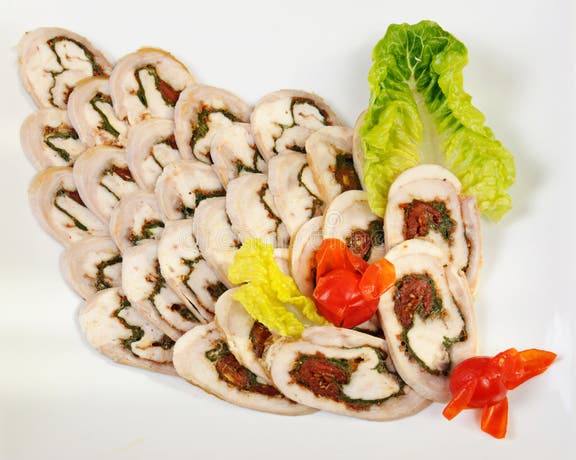 Rabbit roll stock image. Image of ingredient, cooked - 32616021