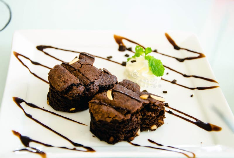 Rabbit-shaped Peanut Brownies Stock Photo - Image of baking, fresh ...