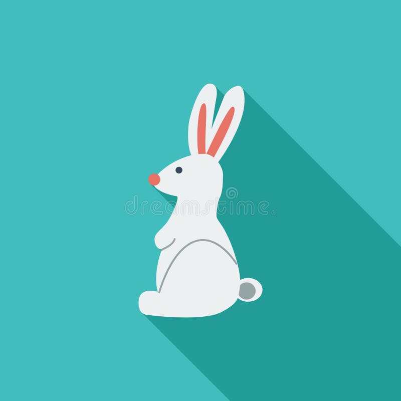 Rabbit single icon. stock vector. Illustration of icon - 118087007