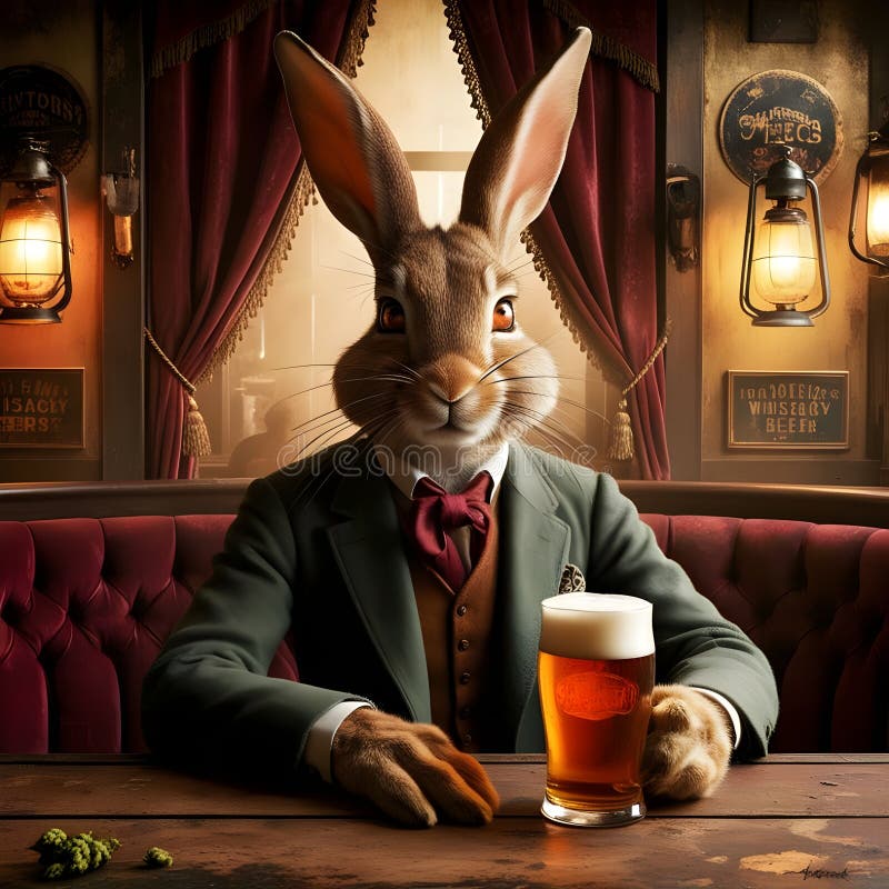 Rabbit Beer Stock Illustrations – 427 Rabbit Beer Stock Illustrations ...