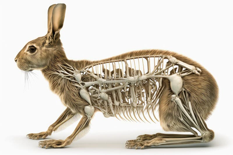 Rabbit Skeleton Stock Illustrations – 351 Rabbit Skeleton Stock ...
