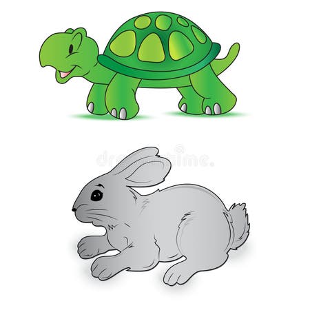 Rabbit Turtle Speed Stock Illustrations – 55 Rabbit Turtle Speed Stock ...