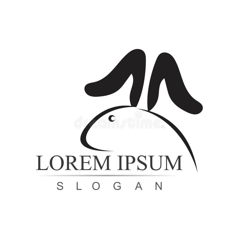 Rabbit Vector Icon Illustration Design Stock Vector - Illustration of ...