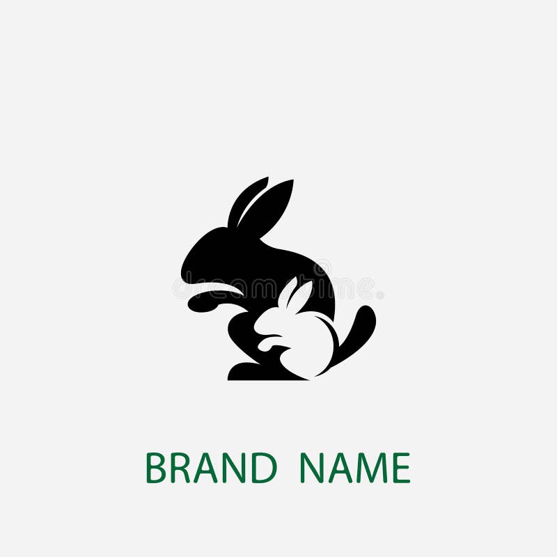 Rabbit Vector Icon Illustration Design Stock Vector - Illustration of ...