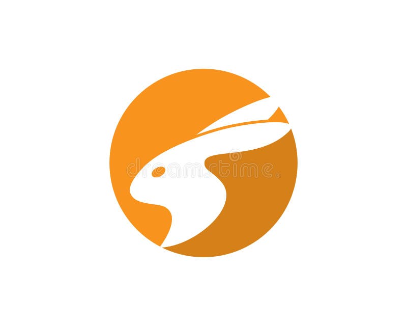Rabbit Logo Icon stock vector. Illustration of bunny - 70559391