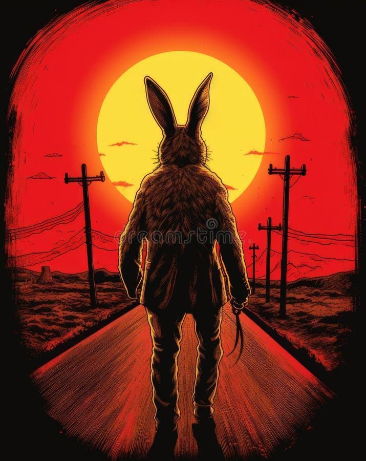 Evil Rabbit Wallpaper