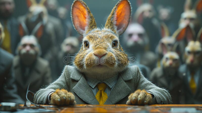 Rabbit Business Suit Stock Illustrations – 629 Rabbit Business Suit ...