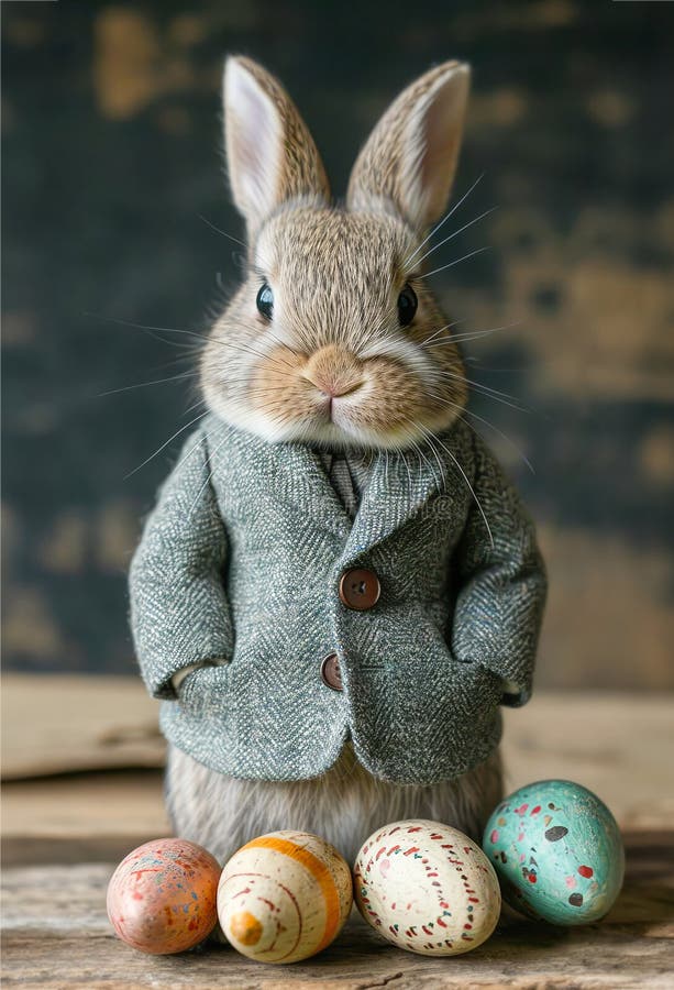 Easter rabbit stock photo. Image of traditional, rabbit - 12475024