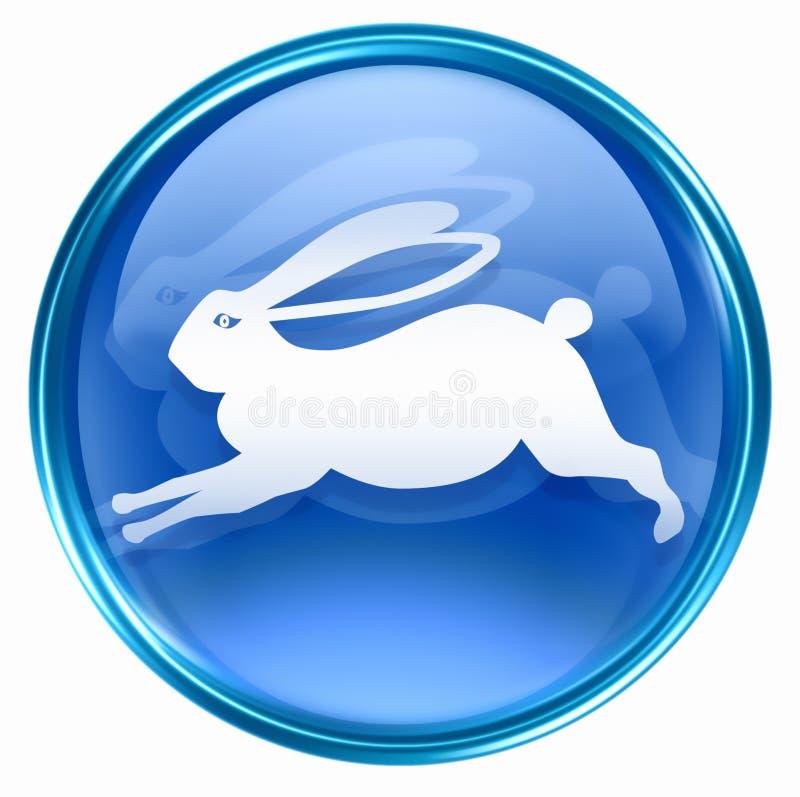 Rabbit zodiac stock vector. Illustration of rabbit, astrology - 16756646