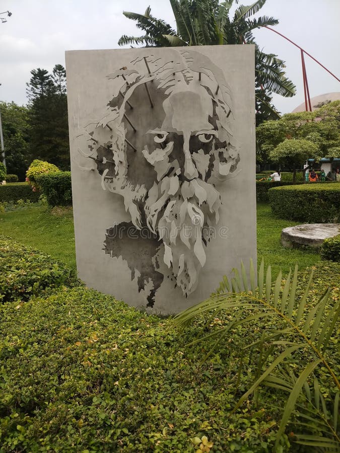Rabindranath Tagore Pictures in Bengal New Editorial Stock Photo ...
