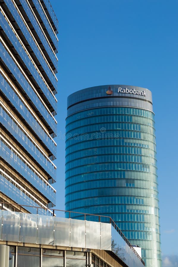 Rabobank Headquarters Utrecht during a Sunny Day Editorial Stock Photo ...