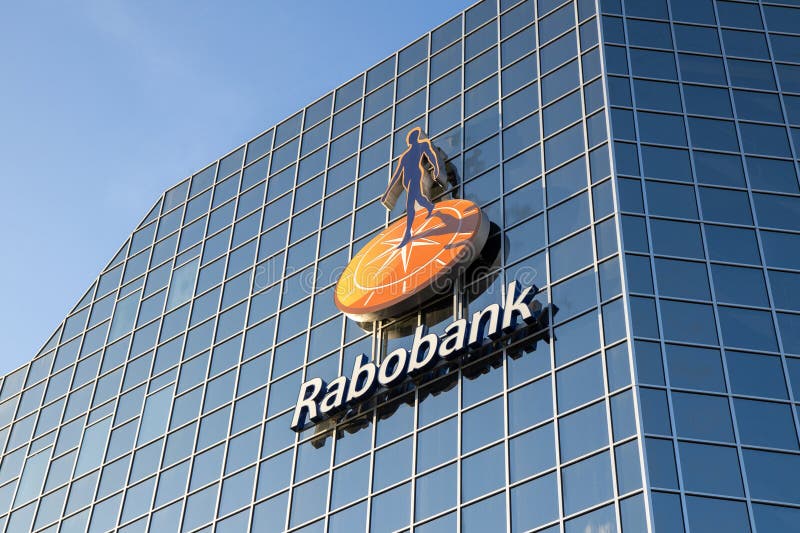 Rabobank Logo on the Headquarters Building Utrecht Editorial Stock ...