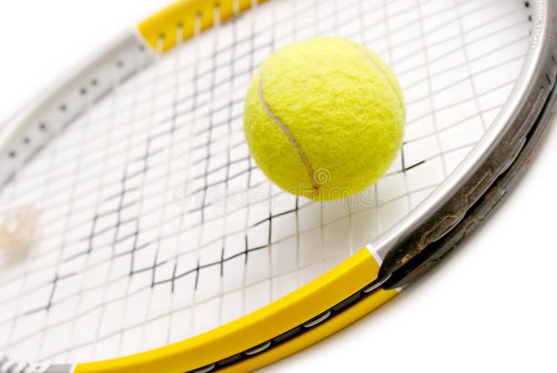 Racchetta di tennis immagine stock. Immagine di tennis - 15614211