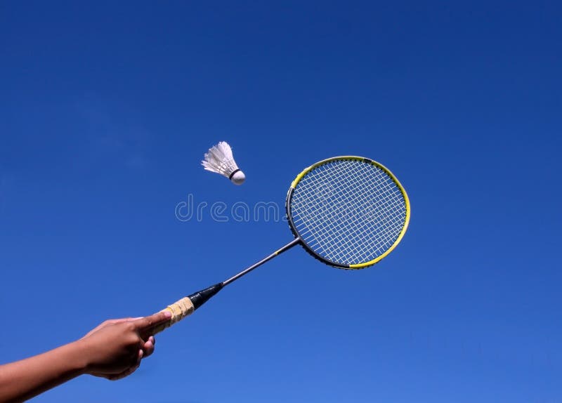 Gioco Di Sport Di Spettacolo Della Racchetta Di Volano Fotografia Stock ...