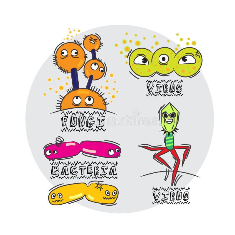 Raccolta dei germi immagine stock. Illustrazione di differente - 44014983