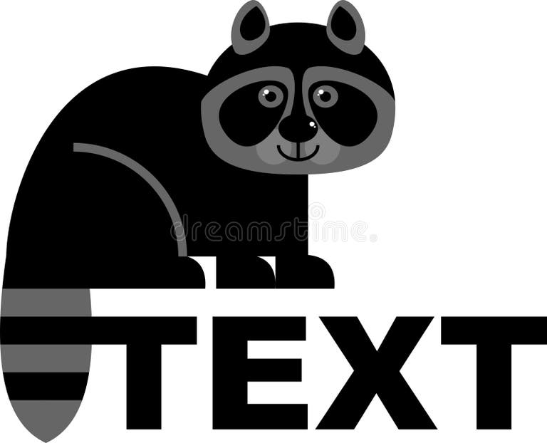 Raccoon Tail Emblem Stock Illustrations – 312 Raccoon Tail Emblem Stock ...