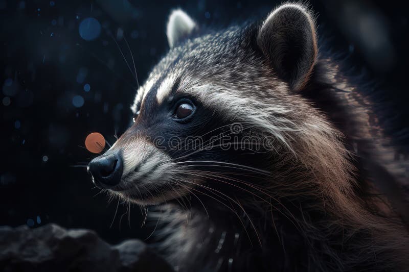 Raccoon Fabulous. AI Generated Stock Illustration - Illustration of ...