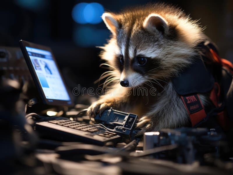 Raccoon Dons Stock Illustrations – 30 Raccoon Dons Stock Illustrations ...