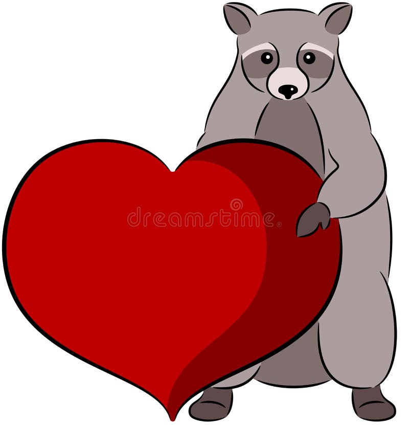Hug Raccoon Stock Illustrations – 92 Hug Raccoon Stock Illustrations ...