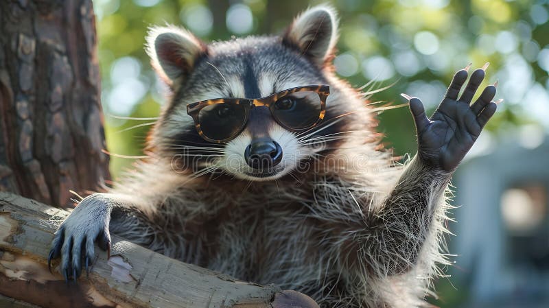 Raccoon Waving Stock Photos - Free & Royalty-Free Stock Photos from ...