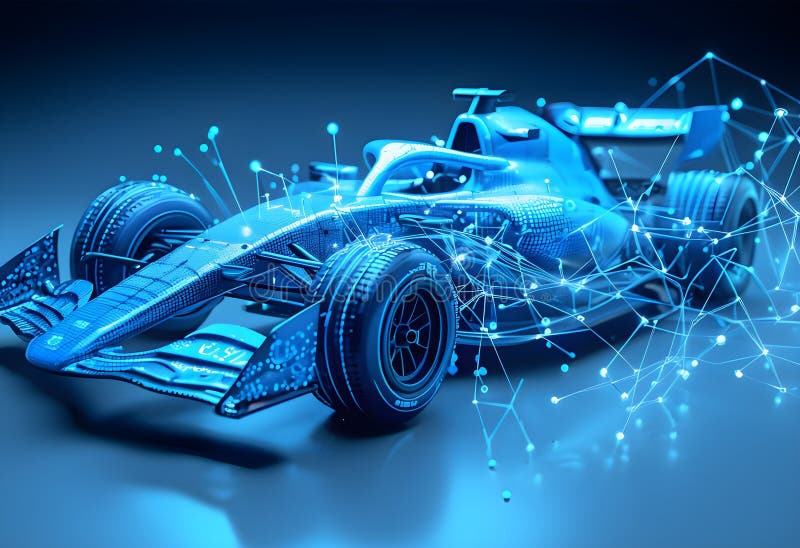 Race Car, Breaking into Pixels and Data Points, Morphing into a Network ...