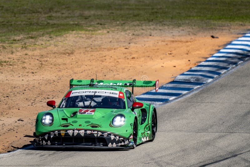 Race Car at the 12 Hours of Sebring. Editorial Image - Image of drive ...