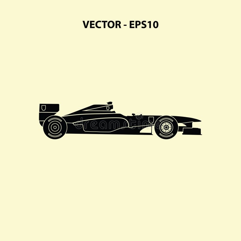 Race car icon stock vector. Illustration of race, graphic - 102750757