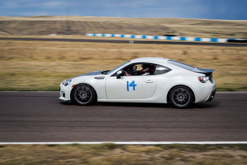 Race car on racetrack editorial photo. Image of sports - 101984591