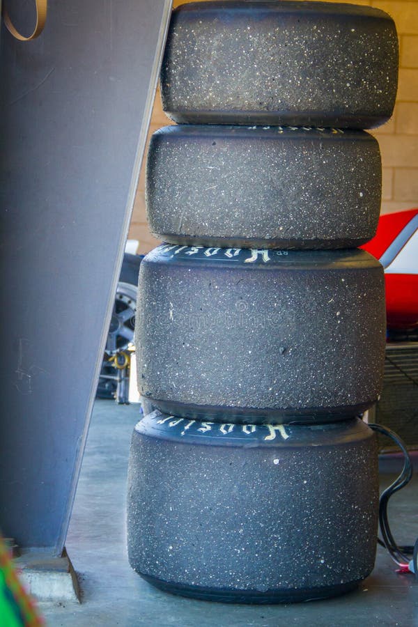 Race Car Tires editorial stock image. Image of retired - 171594699