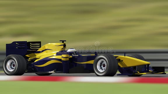 Formula One Car Side View Stock Illustrations – 509 Formula One Car ...